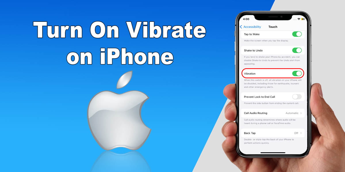 How to Turn On Vibrate on iPhone- Complete Guide